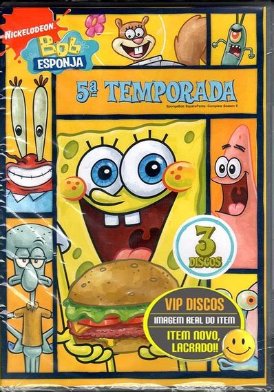 Dvd Bob Esponja Temporada Mercadolivre