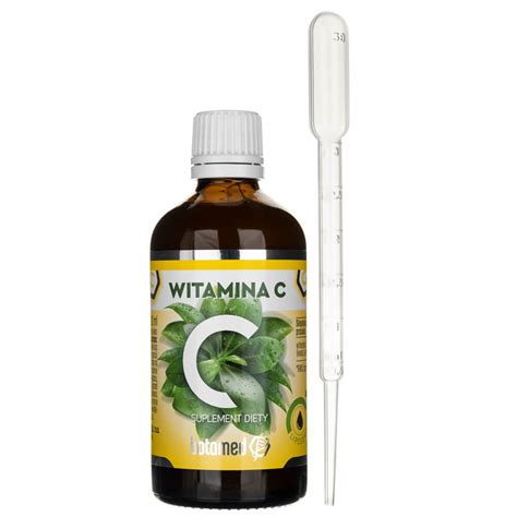 B M Witamina C w płynie Liposomalna formuła ziołowa 100 ml Sklep