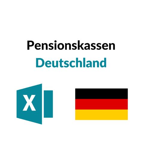 Liste der 50 größten Pensionskassen Deutschland 2024 Update