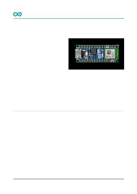 ABX00083 Datasheet 1 20 Pages ARDUINO Arduino Nano ESP32