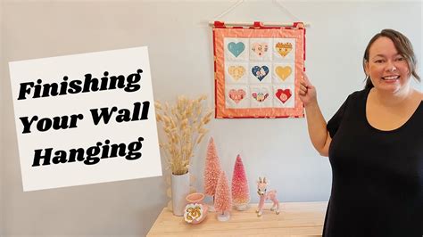 Part B How To Make A Quilted Wall Hanging YouTube