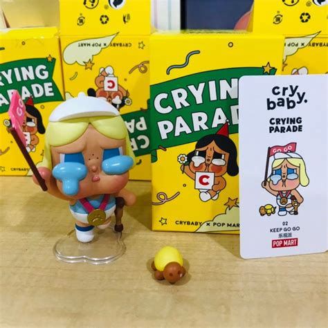Popmart Cry Baby Crying Parade Keep Go Go Shopee Thailand