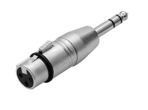 Przej Cie Adapter Wtyk Jack Stereo Gniazdo Mikrofonowe Xlr Pin