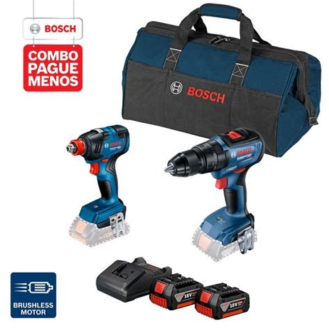 Parafusadeira e Furadeira de Impacto de ½ Bosch GSB 18V 50 18V