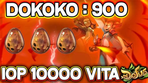 IOP DO POU 10 000 DE VITALITE SUR DOFUS YouTube
