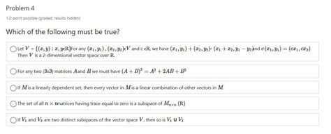 solved problem 4 1 0 point possible graded results hidden
