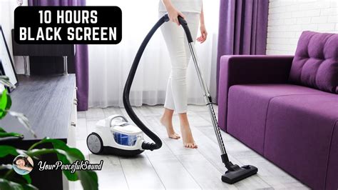 Vacuum Cleaner Sound Hours Black Screen White Noise Sounds