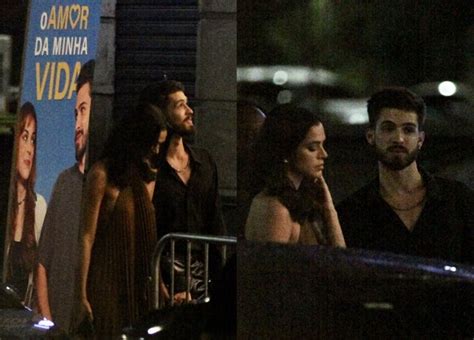 Bruna Marquezine e João Guilherme mostram intimidade em gravação em