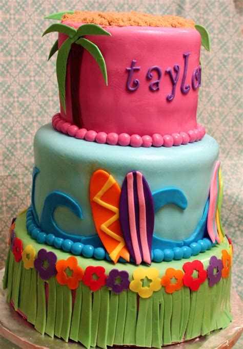 Three Tier Banana Chiffon And Banana Chocolate Chip Cake For Year