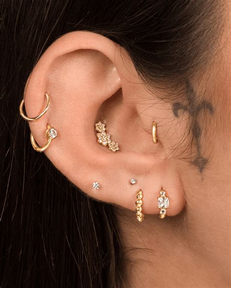 Best Ear Piercing Ideas Assolari Earings Piercings Ear Jewelry