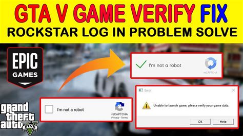 How To Fix Gta Unable To Launch Game Please Verify Game Data Epic