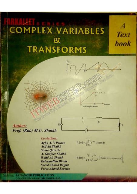 complex variables and transforms pdf