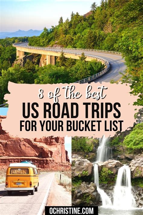 8 Of The Best US Road Trips For Your Bucket List Road Trip Fun Road