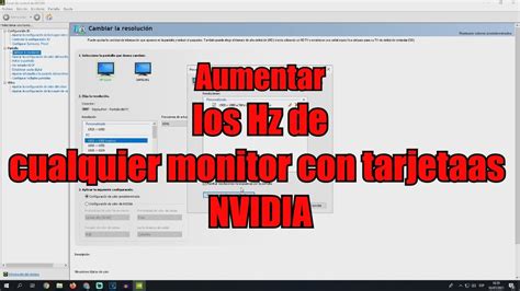 COMO HACER OVERCLOCK AL MONITOR MAS HZ MAS FPS EN 2021