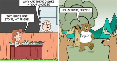 20 Best Single Panel Comics Featuring Absurd Situations By Fret Buzzed