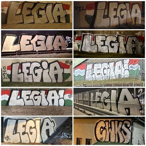 Nowe Legijne Graffiti Legionisci