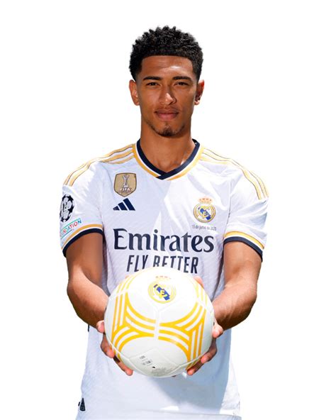 Jude Bellingham Imagen Render PNG Real Madrid Sport Renders