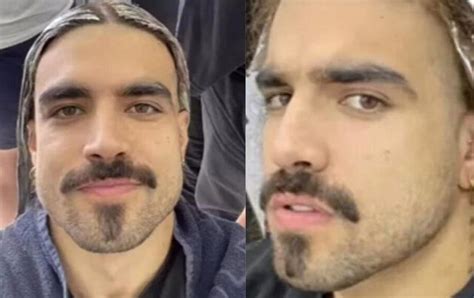 Caio Castro Choca Ao Fazer Mudan A No Visual Estranho