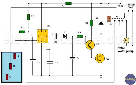 Water Level Controller Circuit