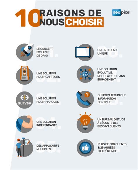 10 Raisons De Nous Choisir Geopixel