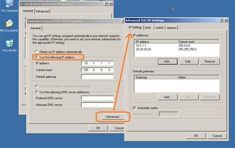 Windows 7 Connect To Two LAN Networks With A Single Card Super User