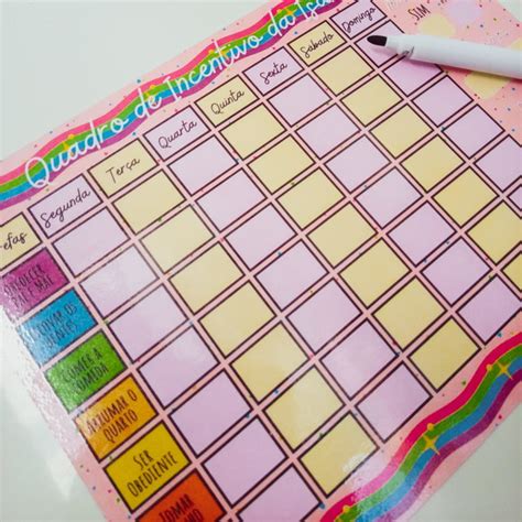 Quadro De Incentivo Infantil Personalizado Manta De Im Elo