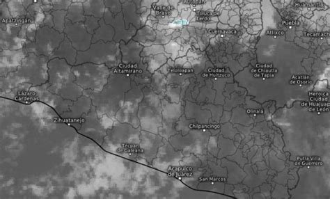Se prevén altas temperaturas y lluvias los próximos días en Guerrero