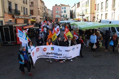 À Brioude une mobilisation exceptionnelle contre la réforme des