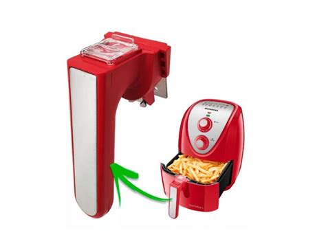 Puxador Cabo Air Fryer Mondial Afn E Afn Ri Verm Orig Casa Vers Til