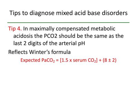 PPT Acid Base Disorders And Interpretation Of Arterial Blood Gases