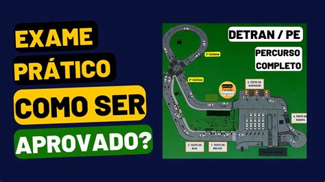 Percurso Completo Prova Prática de CARRO Detran PE dicas e macetes