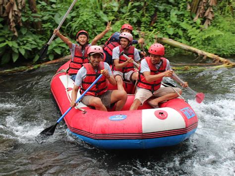 Promo Wisata Arung Jeram Bali Rafting Telaga Waja Karangasem Senggol Bali