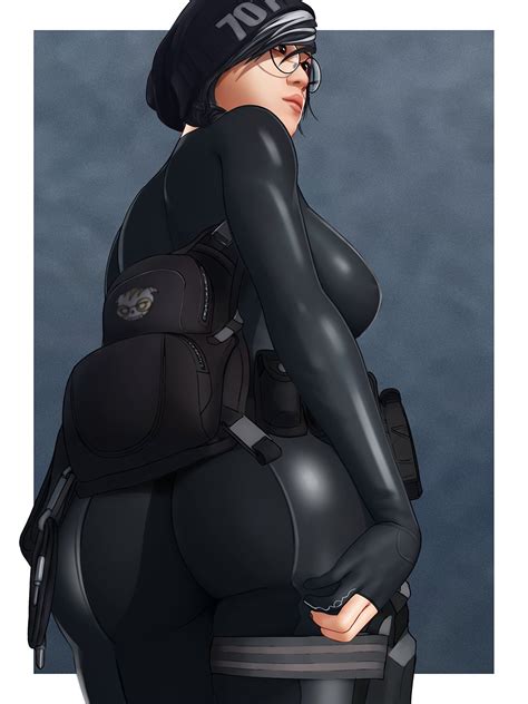 Dokkaebi Rainbow Six Siege Drawn By Aethos Danbooru