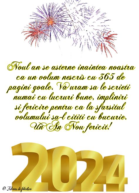 Imagine Cu 2024 Un An Nou Fericit Felicitari De Anul Nou 2024