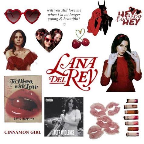 A Collage Of Images Including Lipstick Heart Shaped Sunglasses And An
