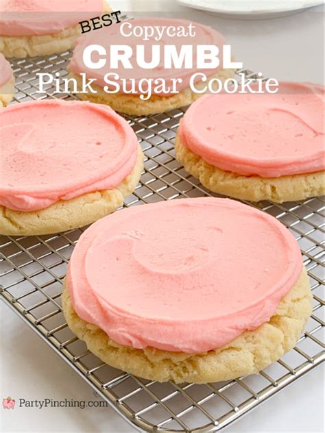 Delicious Crumbl Pink Sugar Cookie Recipe