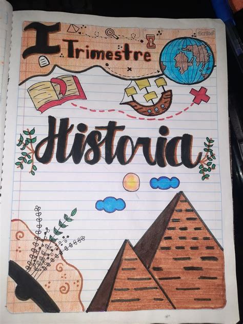 Idea Portada Historia Lettering En Ejemplos De Caratulas