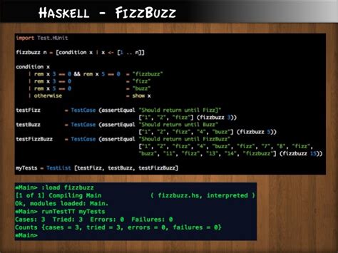 haskell scala exercises presentation