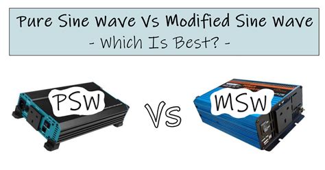 Pure Sine Wave Vs Modified Sine Wave Campervan Inverters Which Is Best