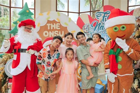 15 Outfit Artis Rayakan Natal 2023 Kompak Dengan Keluarga