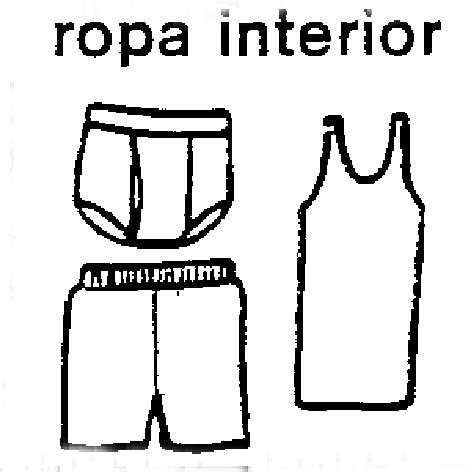Dibujos De Ropa Interior Para Colorear Imagui