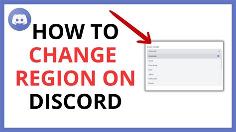 How To Change Region On Discord YouTube