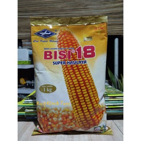 Jual Benih Jagung Bisi 18 1KG Jagung Hibrida Original Cap Kapal