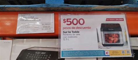 Costco Sur La Table Freidora De Aire Con Rosticero Litros