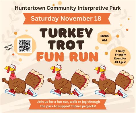 Turkey Trot Fun Run At Huntertown Community Interpretive Park Visit
