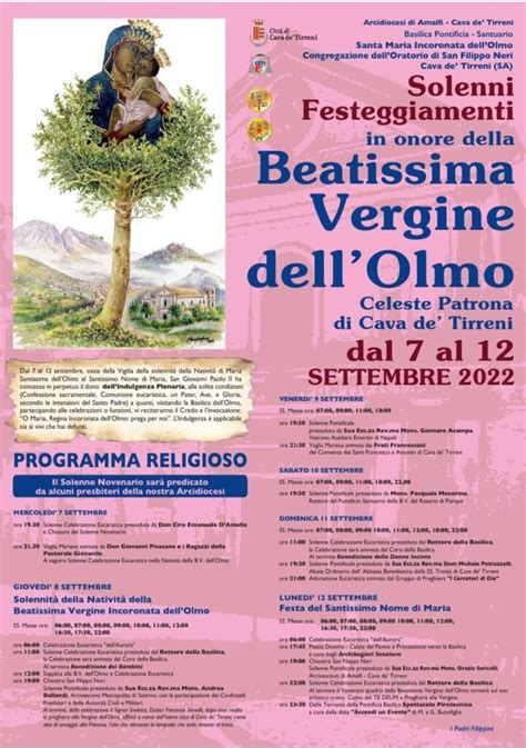 Basilica Pontificia Santuario SS Maria Incoronata DellOlmo Solenni