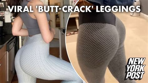Tiktoks Viral Amazon ‘butt Crack Leggings Made Me Feel Naked New York Post Youtube