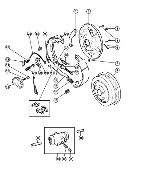 Dodge Ram Rear Brake Line Diagram