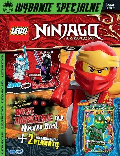 GAZETKA LEGO NINJAGO LEGACY WYDANIE SPECJALNE 1 2023 ZANE Vs GARMADON