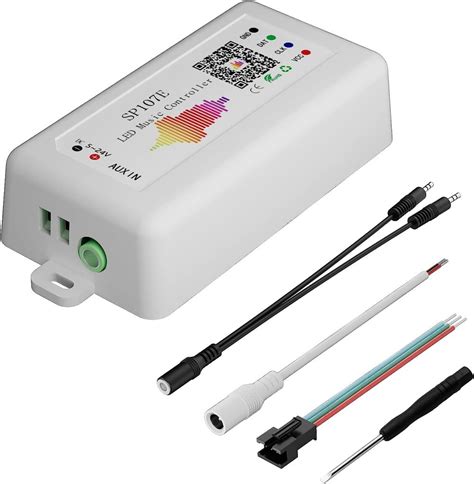 Bluetooth LED Music Controller SP107E Addressable Full Color IOS